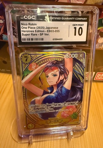 Nico Robin EB03-055 SP - ONE PIECE Karte Heroines Edition 2025 - GRADED ...