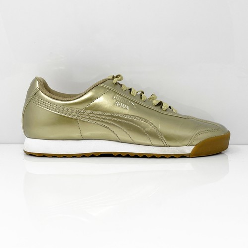 Puma Boys Roma 361526 03 Gold Casual Shoes Sneakers Size 7C | eBay