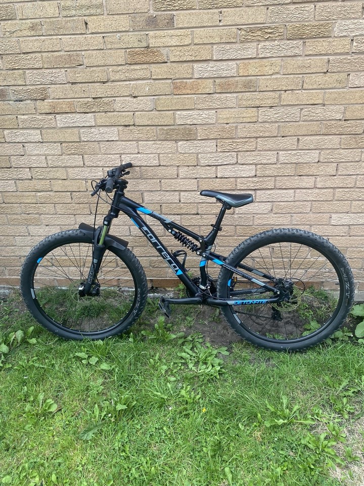 Carrera Detonate Full Suspension Mountain Bike - 27.5” Wheels, Good ...