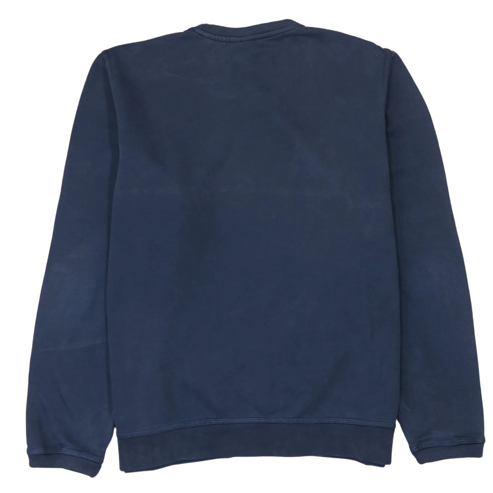 Nike 90's Swoosh Crew Neck Sweatshirt XLarge Navy Blue | eBay UK