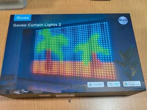 Govee Curtain Lights 2, Smart LED Curtain Lights with DIY GIF AIGC ...