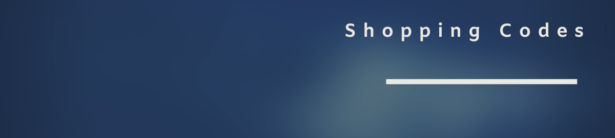 Shopping Codes | eBay Stores