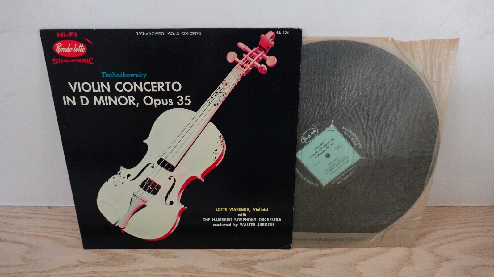 Tschaikowsky Violin Concerto in D Mino- Lotte Warenka - Rondo-lette SA ...