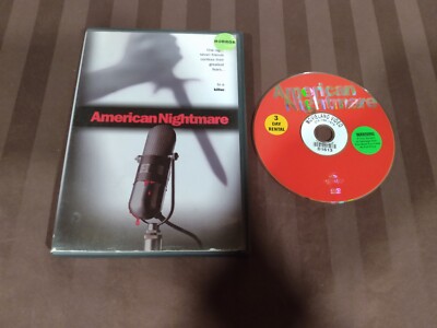 American Nightmare (DVD, 2002) Horror 723952075888 | eBay