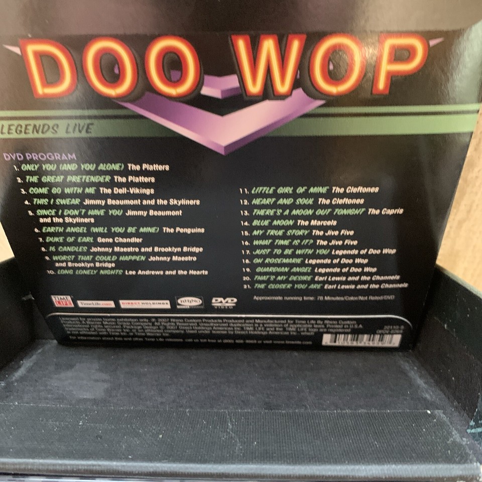 It All Started with Doo Wop [Box] by Various Artists (CD, Aug-2008, 10 ...