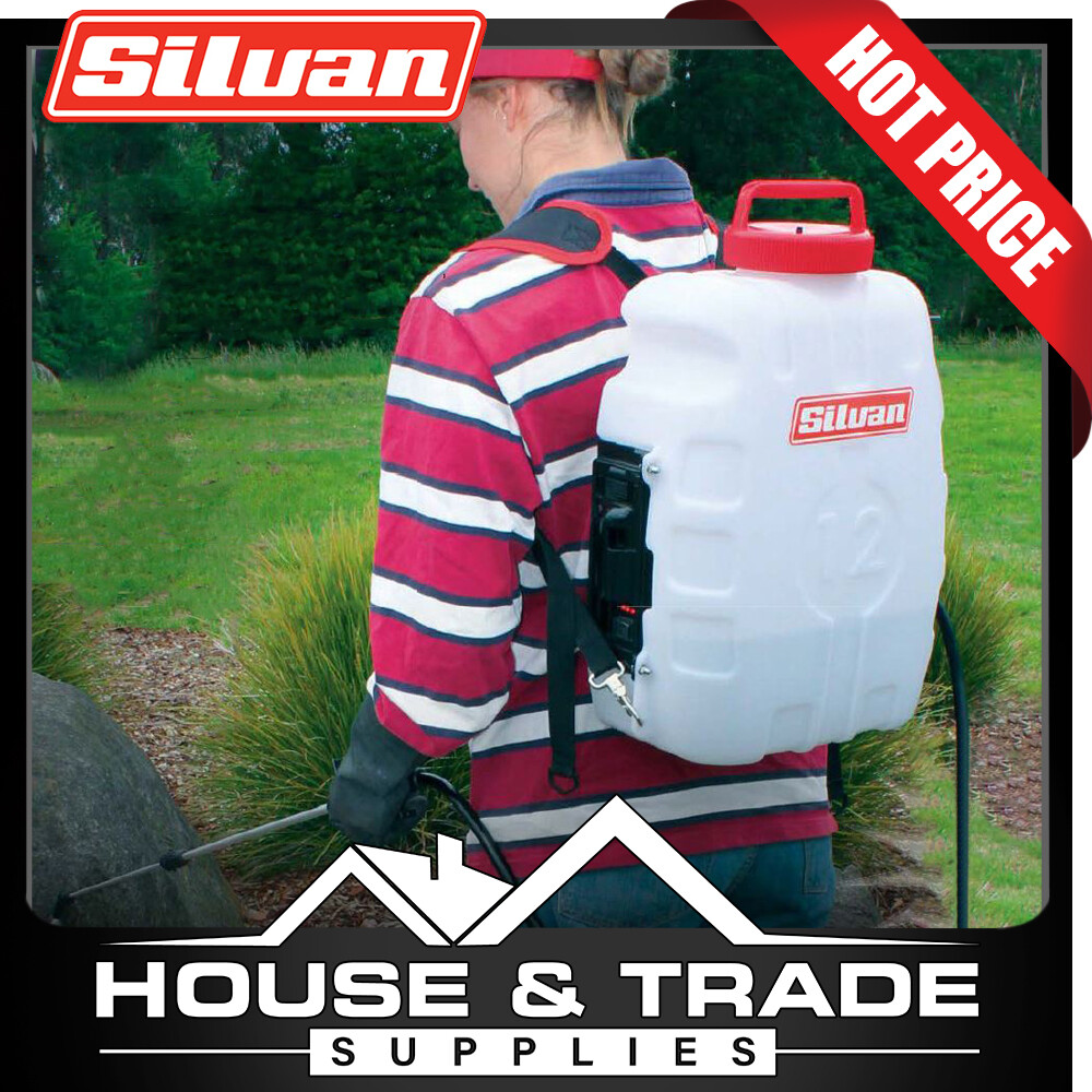Silvan Backpack Sprayer 12 Litre Rechargeable WP12-1 | eBay