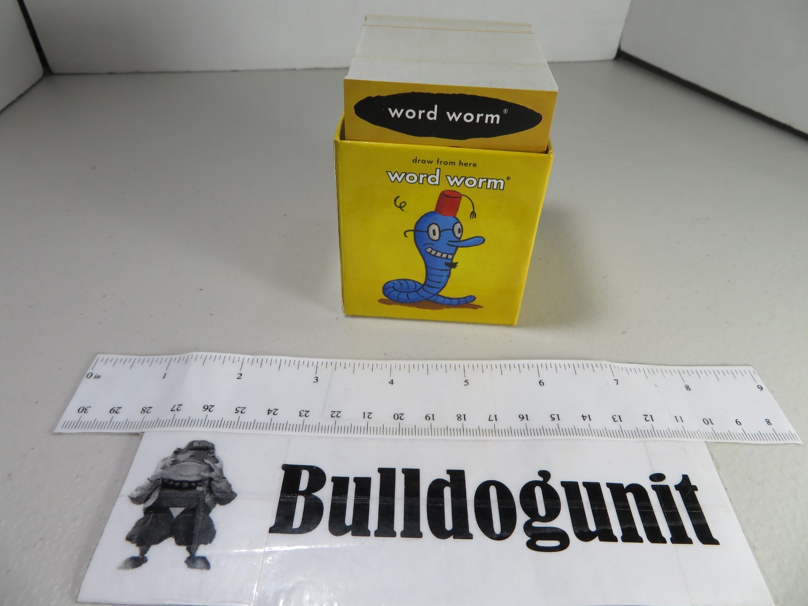 2002 Cranium Board Game Lot Yellow Word Worm Card w/ Box Cards Part ...