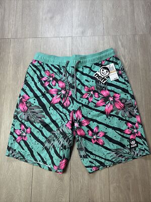 Neff Floral Swim Trunks Board Shorts Men’s Small S Graphic Print New | eBay