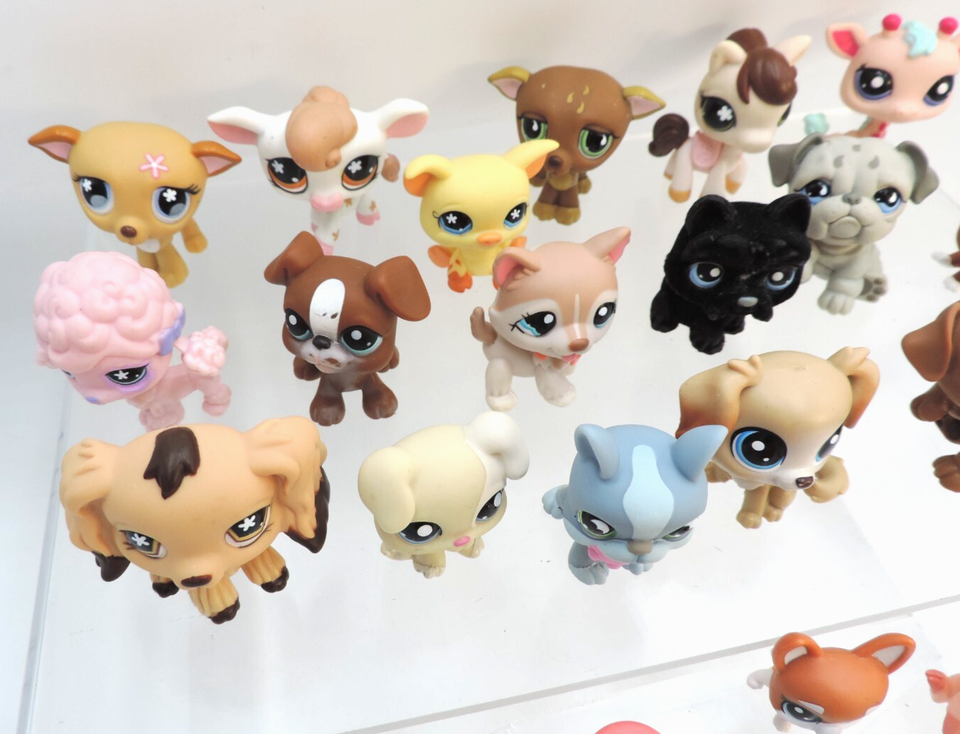 Lot Littlest Pet Shop LPS Figures & Accessories Dogs Farm Animals... | eBay