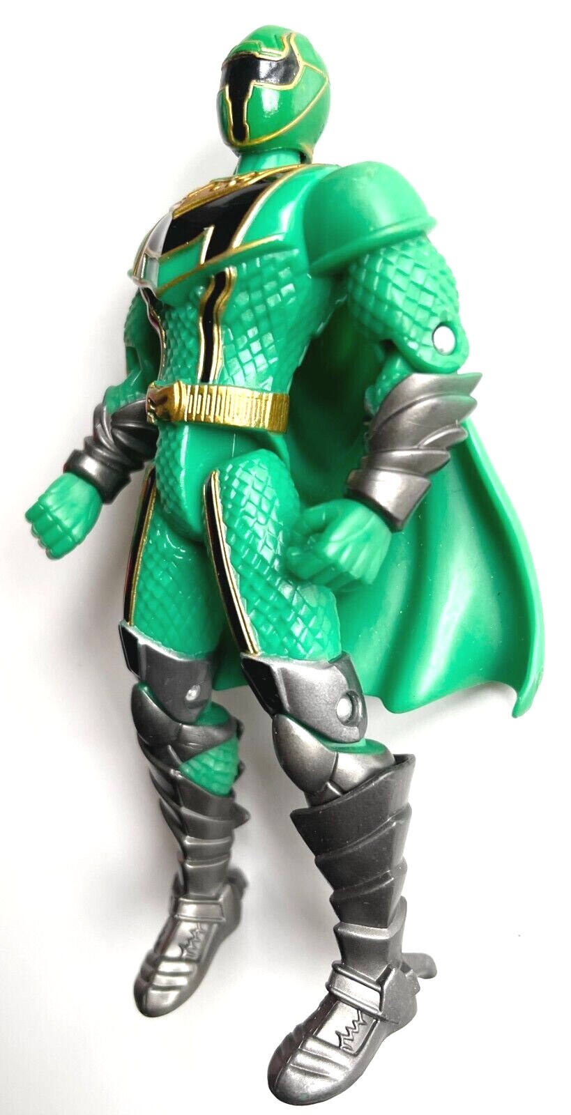 TWO VINTAGE 2005 BANDAI 5.5" RED & GREEN MYSTIC FORCE POWER RANGERS ...