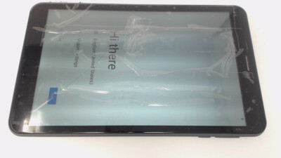 X-Mobile X8 Pro 8" Tablet (Black 64GB) Unlocked Single Sim CRACKED GLAS ...