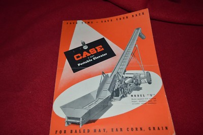 Case Tractor Model E Elevator Dealers Brochure AMIL13 | eBay