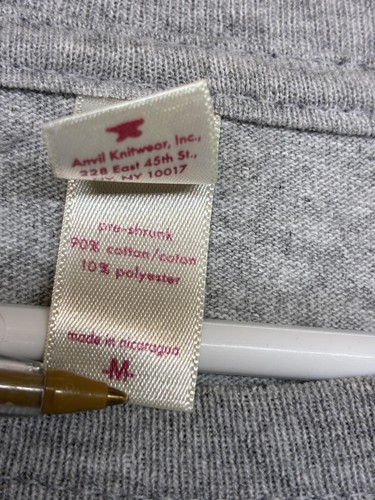 Anvil Shirt Womens Medium Gray Cat Reading Graphic I Can Read You Like ...