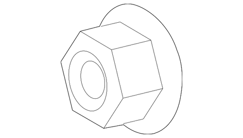 Genuine Ford Damper Assembly Nut N806496-S441 | eBay