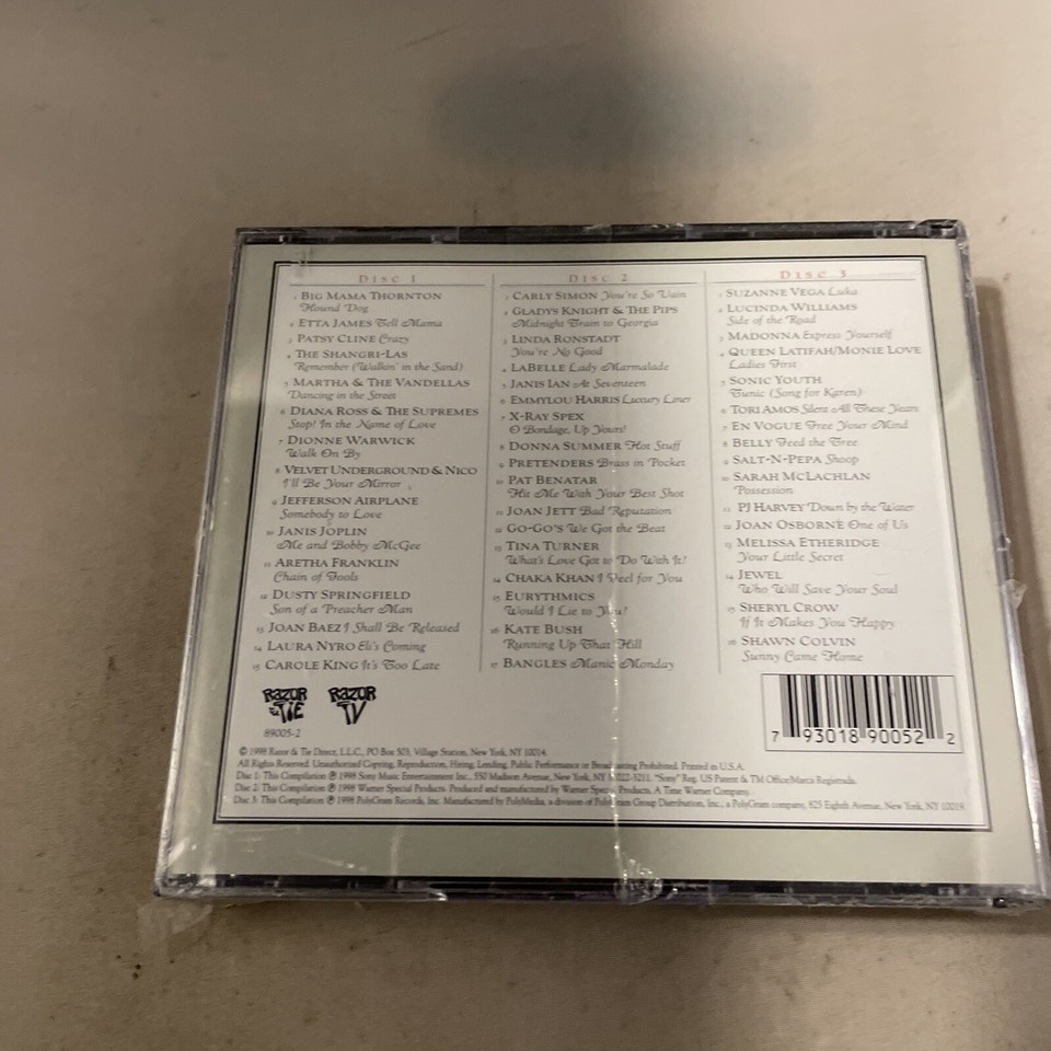 Rolling Stone Women in Rock Collection 3 CD SET - NEW SEALED - READ ...