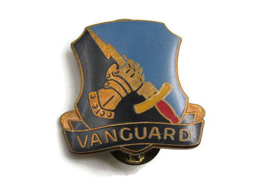 Vanguard Military Insignia Pin Gold Tone | eBay