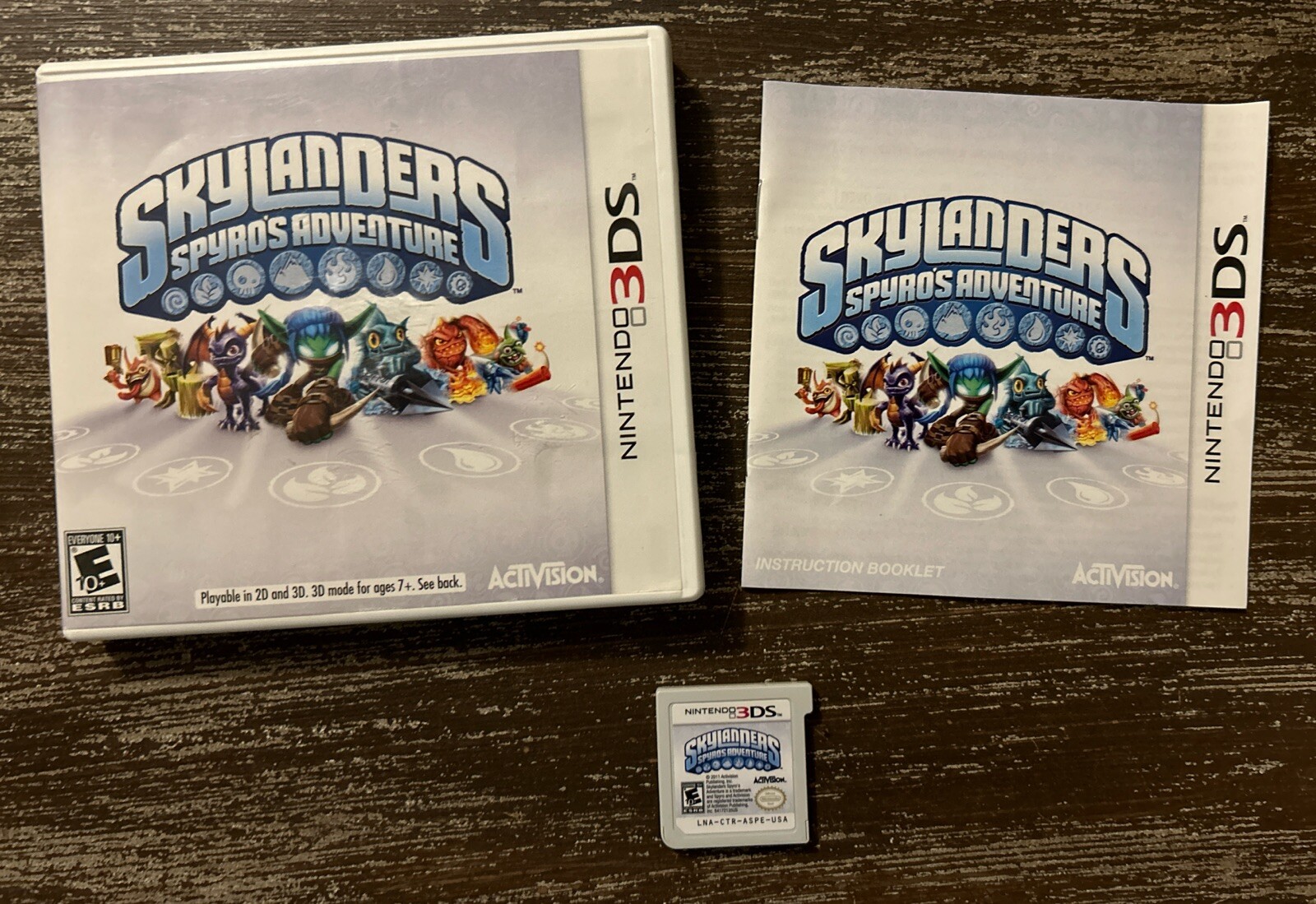 SKYLANDERS Spyro’s Adventure For Nintendo 3DS Handheld 2011 Complete | eBay