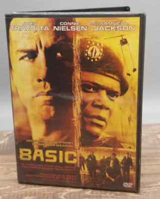 Basic (DVD, 2003) John Travolta Connie Nielsen Samuel Jackson Special ...