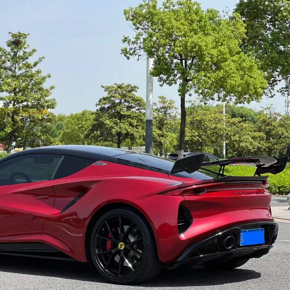 Dry Carbon Fiber Rear Trunk Wing Lip Spoiler Fits For Lotus Emira 2023 ...