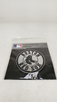 New MLB Boston Red Sox Car Truck Suv Automobile Plastic Chrome Emblem ...