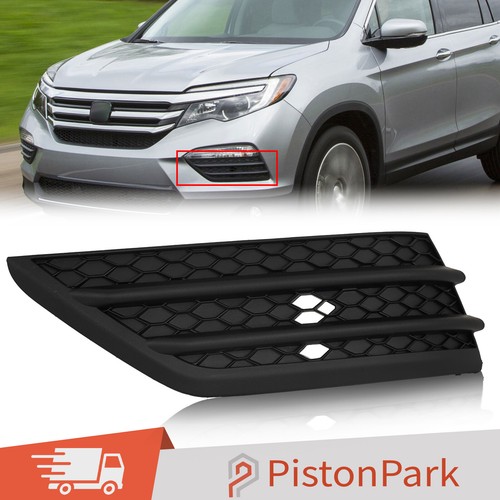 Front Bumper Grille Driver Side For 2016 2017 2018 Honda Pilot LX EX EX ...