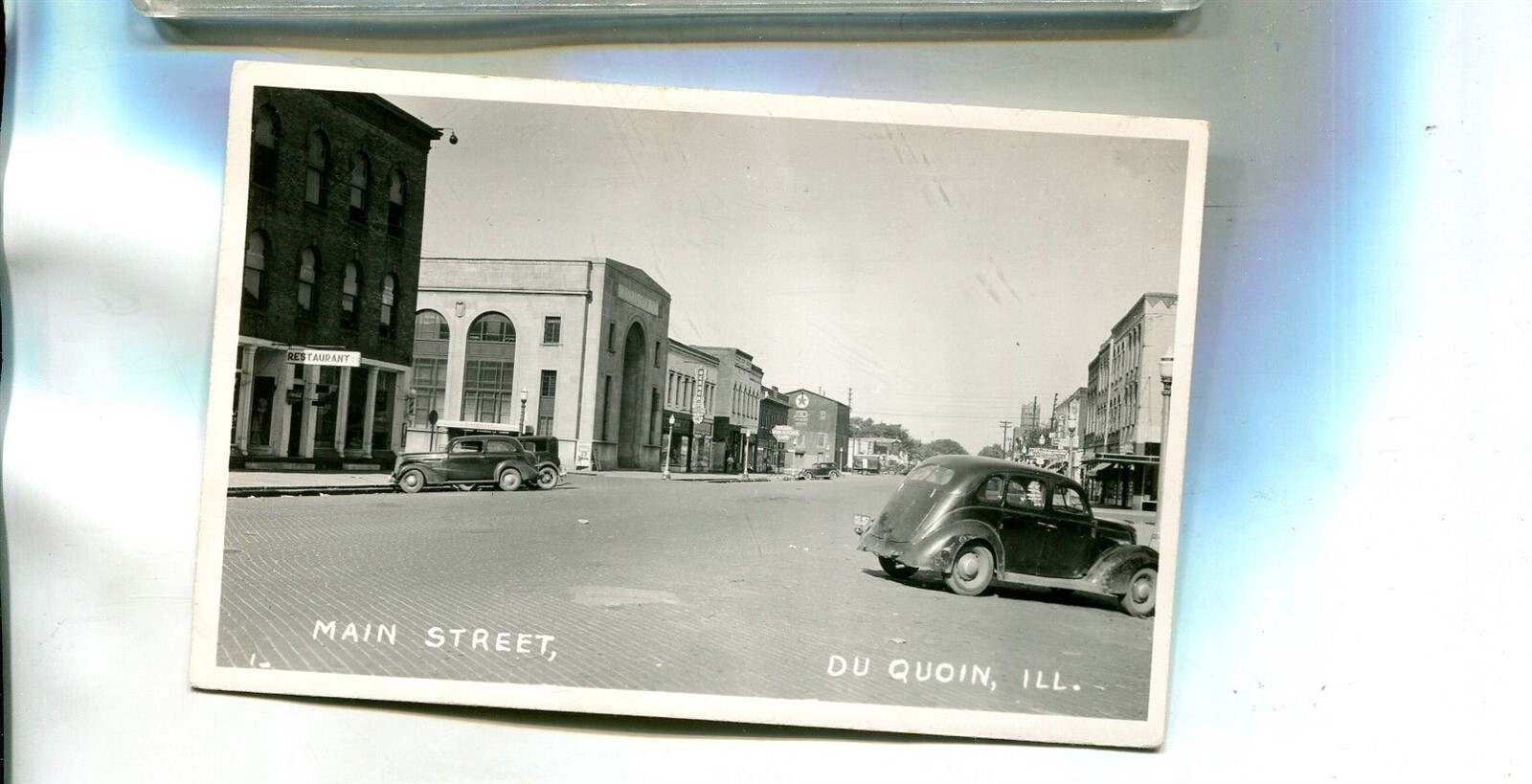 DU QUOIN ILLINOIS BANK STREET SCENE REAL PHOTO POSTCARD 4282R | eBay