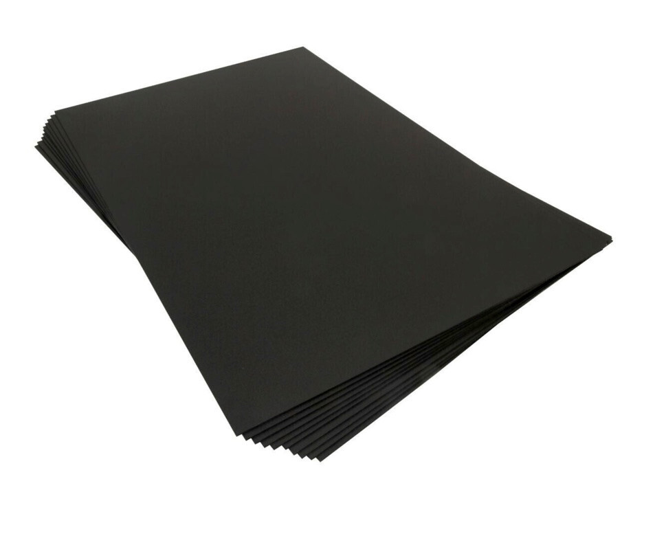 (Pack 12) PVC Expanded Plastic Sheet 6mm - 1/4" x 48" x 96" - Black ...