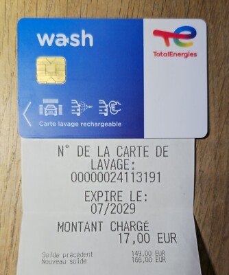 carte total wash | eBay