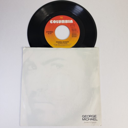 George Michael "Father Figure" Rare 45 Vg Tested Jukebox Picture Sleeve ...