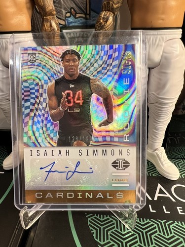 2020 Panini Illusions - Rookie Signs Isaiah Simmons #RS24 /199 (AU, RC ...