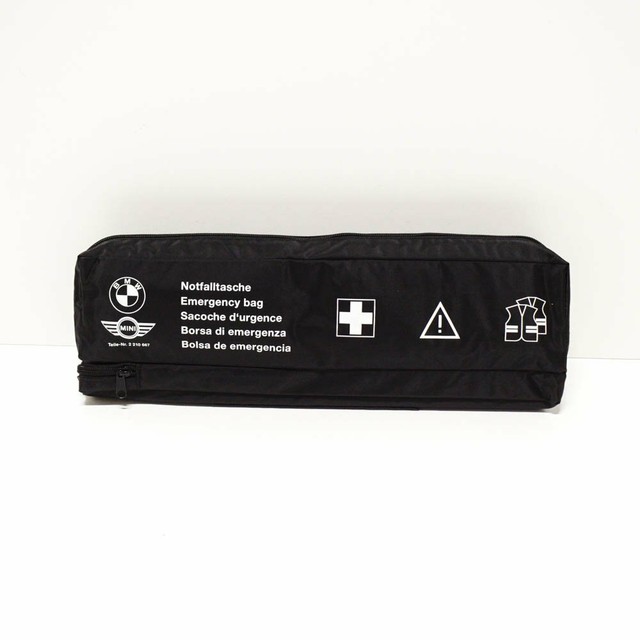 BMW Emergency Vest Warning Triangle First Aid Kit 82262210667 2210667 ...