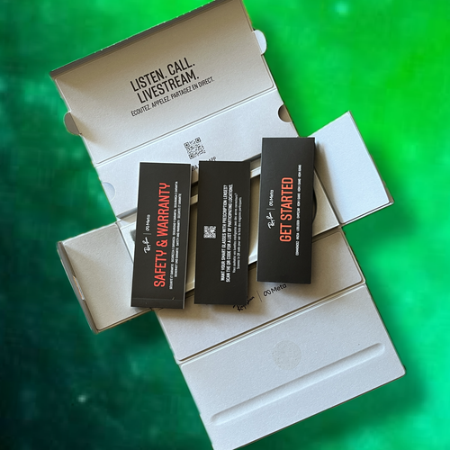 RAY-BAN META WAYFARER RW4006 MATTE BLACK POLARIZED BOX PACKAGING ONLY ...