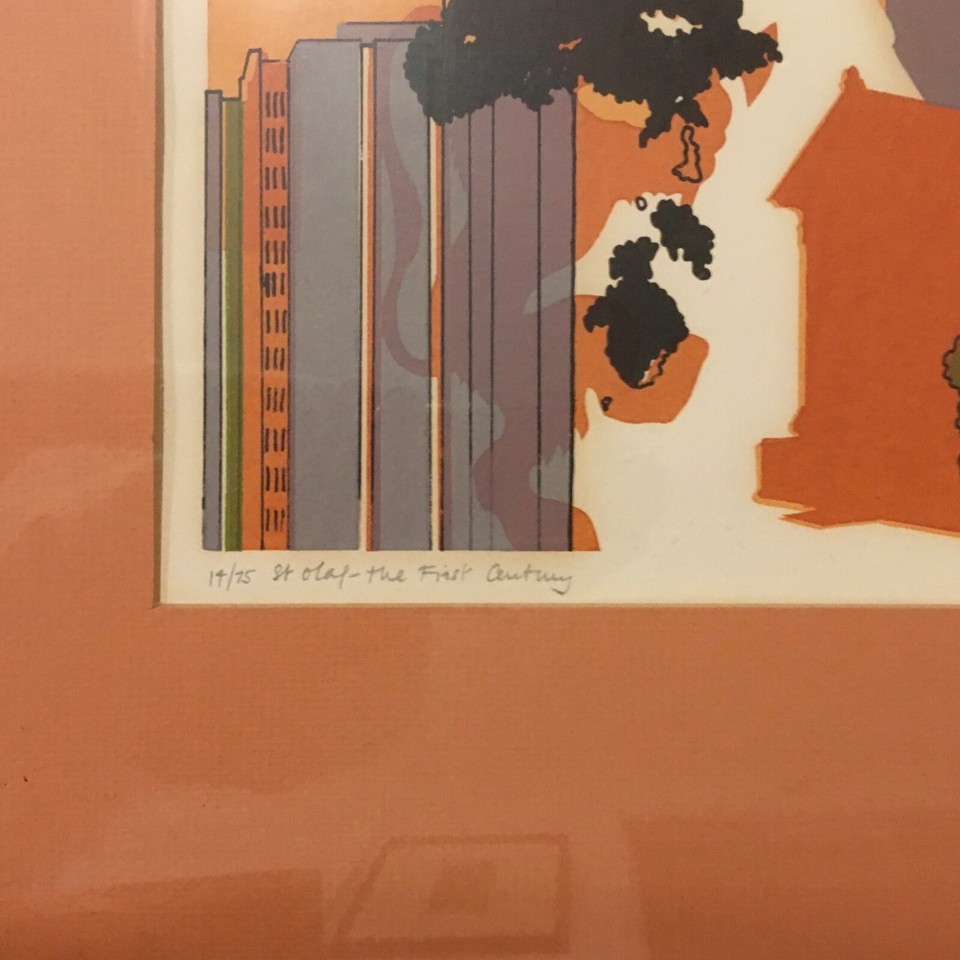 Barbara Smith Signed/Numbered Limited Edition Framed Print, St Olaf ...