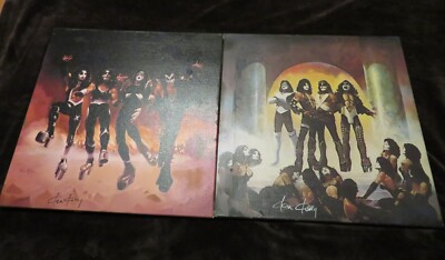 KEN KELLY KISS DESTROYER LOVE GUN ALBUM ARTWORK - KEN KELLY SIGNED ...