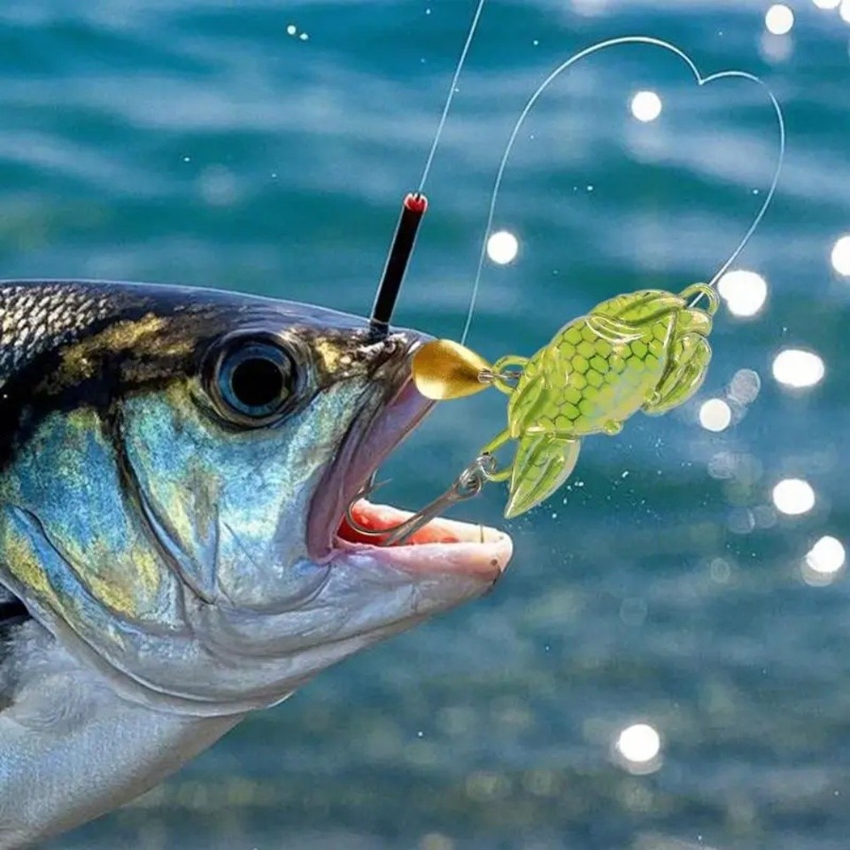 Long Range Metal Spoon Lure Crab Design 10g/35mm Bass Fishing ...