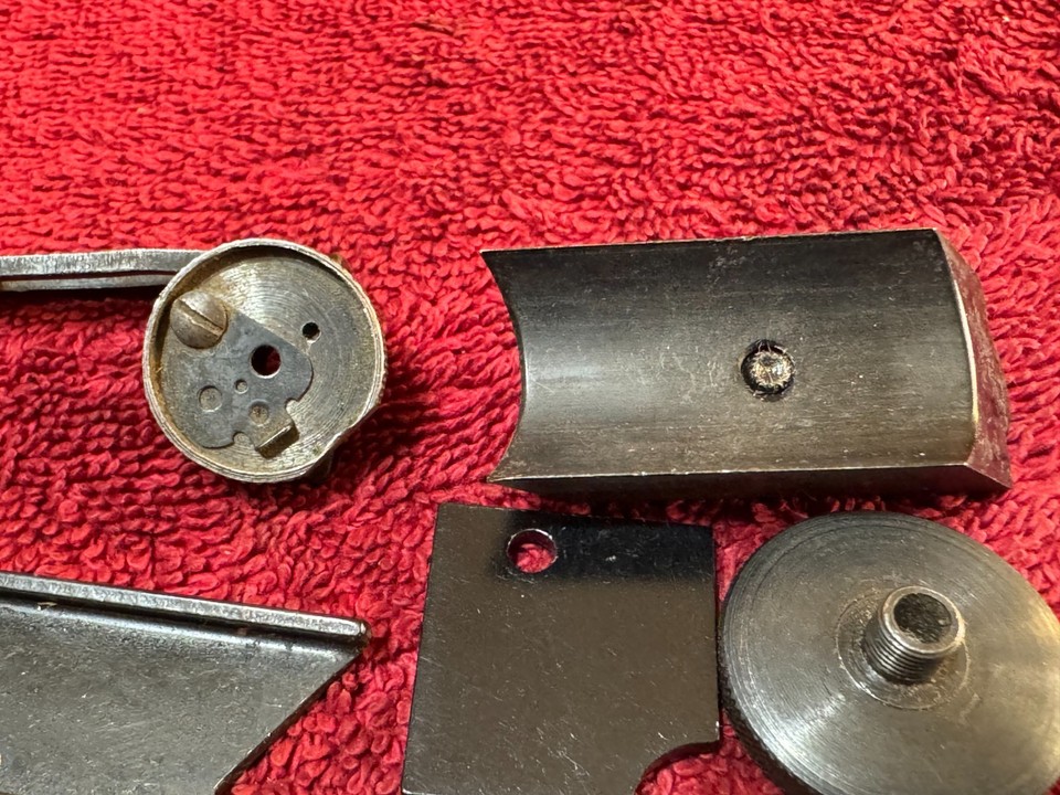 Lyman Redfield Receiver Peep Sight Parts Lot Aperture Windage Elevation ...