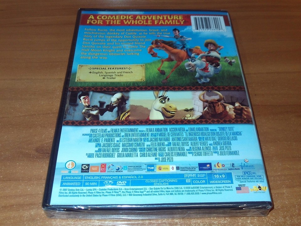 Donkey X (DVD, 2009 Single Disc Version Includes Digital Copy) NEW ...