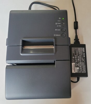 Epson TM-H6000IV M253A POS Thermal Receipt Printer w/ AC Power Adapter ...