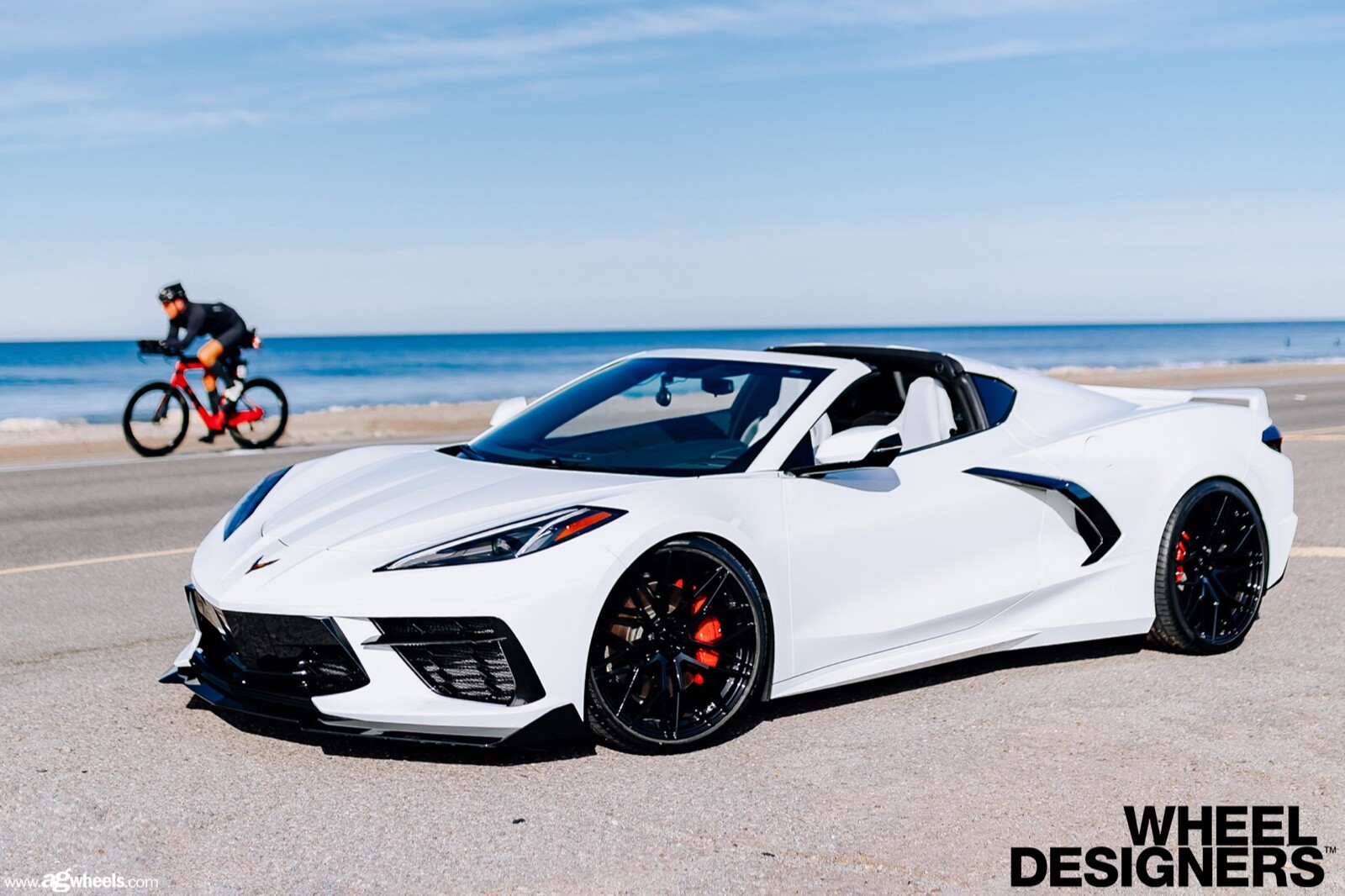 20” 21” AG M520r WHEELS RIMS FIT CHEVY CORVETTE C8 Z51 STINGRAY 20X9 ...