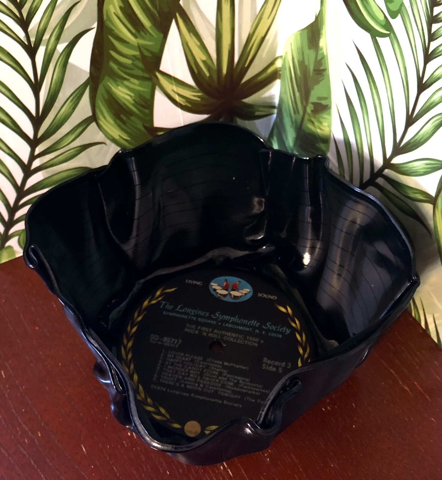 Handmade Record Vinyl Bowls, Trays, Round And Square, Unique Knick ...