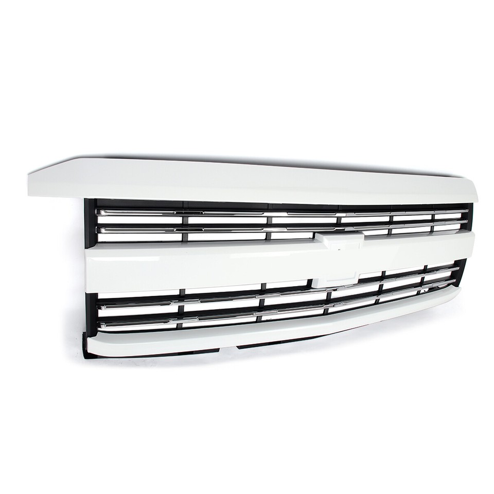 Summit White Front Grille Assy For Chevy Silverado LTZ 2500 HD 3500 HD ...