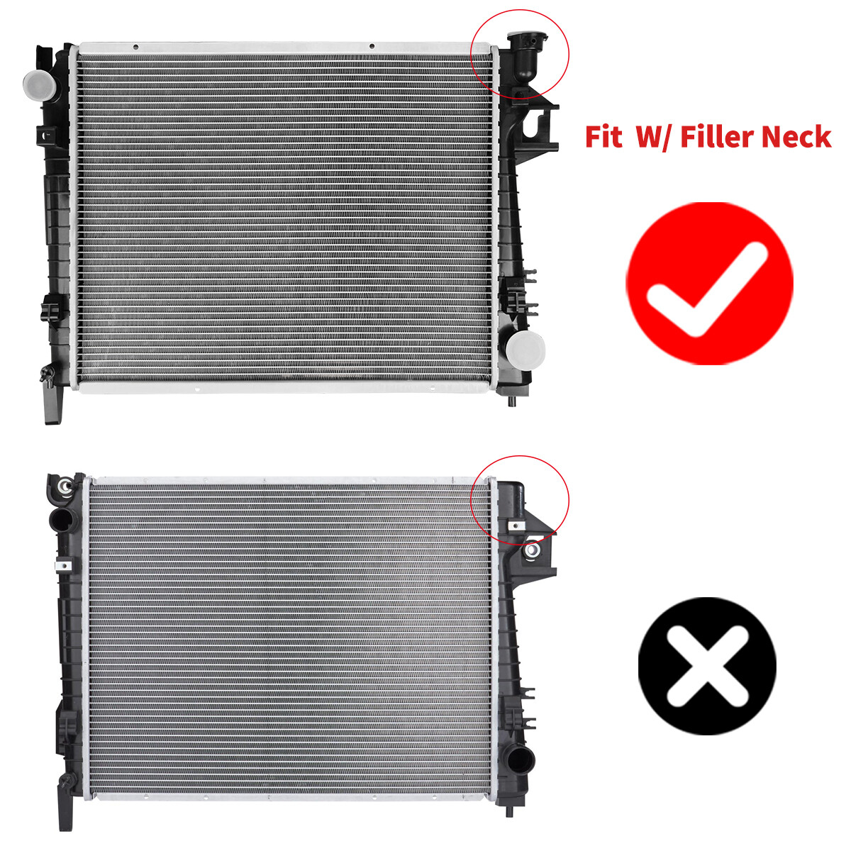 2480 Radiator for Dodge Ram 1500 2500 3500 Laramie SLT ST SXT TRX4 ...
