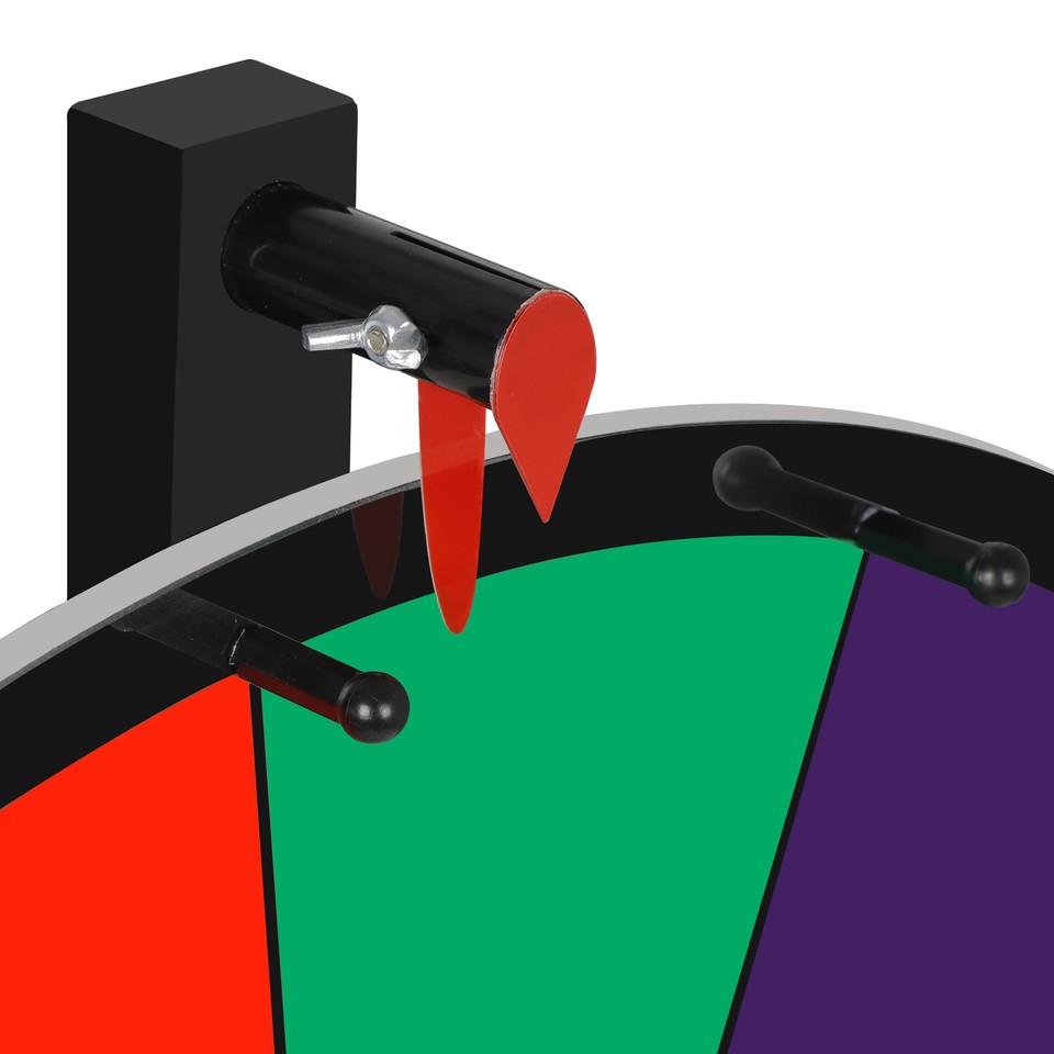 24" Tabletop Spinning Prize Wheel 14 Slots w/DryErasable Trade Show ...