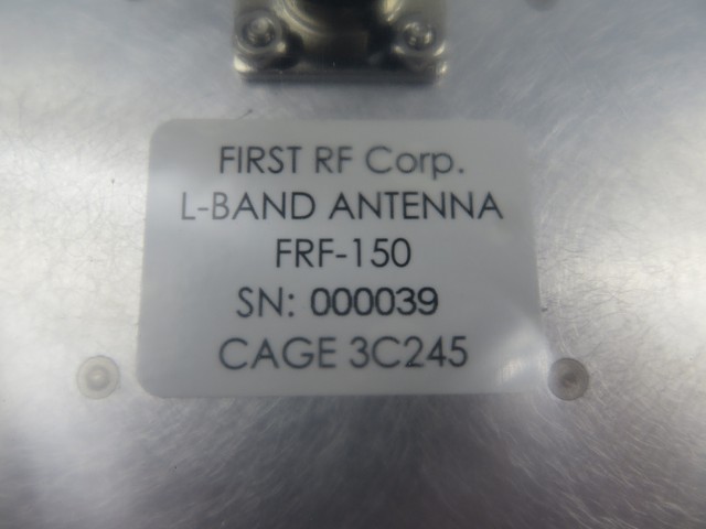 FIRST RF CORP. L-BAND FRF-150 ANTENNA for sale online | eBay
