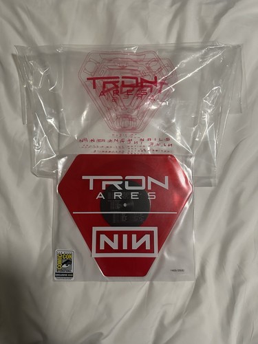 TRON ARES Nine Inch Nails 7" Vinyl SDCC 2025 With NIN BAG IN HAND!!! | eBay