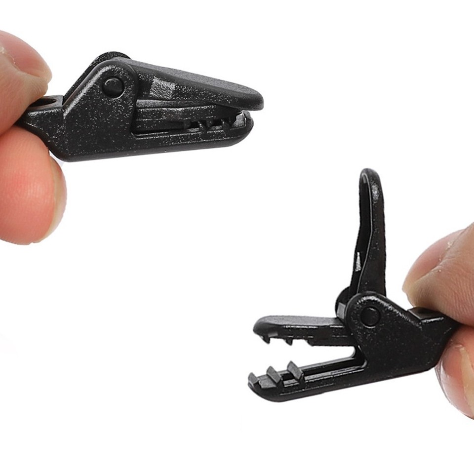 Convenient Use Tarpaulin Clamps Reusable Buckle Clips Inverted Teeth ...