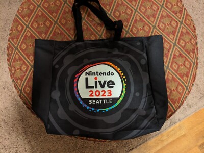 Nintendo Live Seattle 2023 Exclusive Merch Bag Tote | eBay