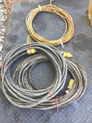 100ft+ 12/3 AWG Heavy Insulation Extension Cords, .575 Cord Thickness ...