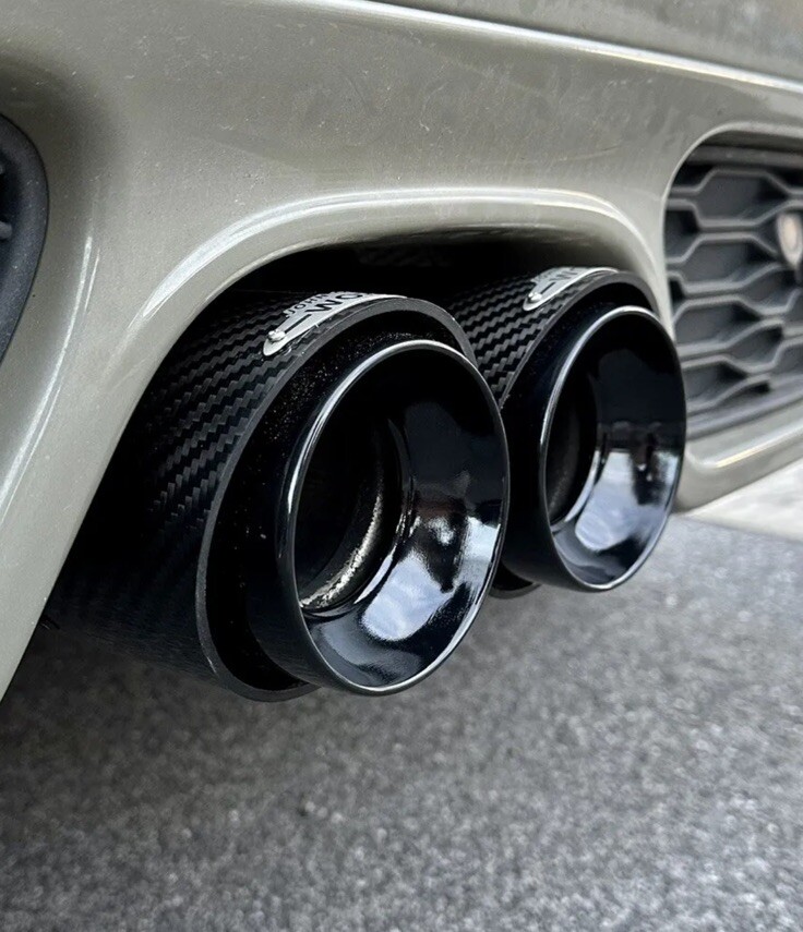 85mm MINI JCW EXHAUST TIP F54 F55 F56 F57 F60 R55 R56 R57 JOHN COOPER ...