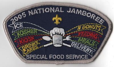 2005 National Scout Jamboree Special Food Service Staff JSP Patch | eBay